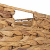 Large Water Hyacinth Shallow Storage Tray Basket | Wovenhill