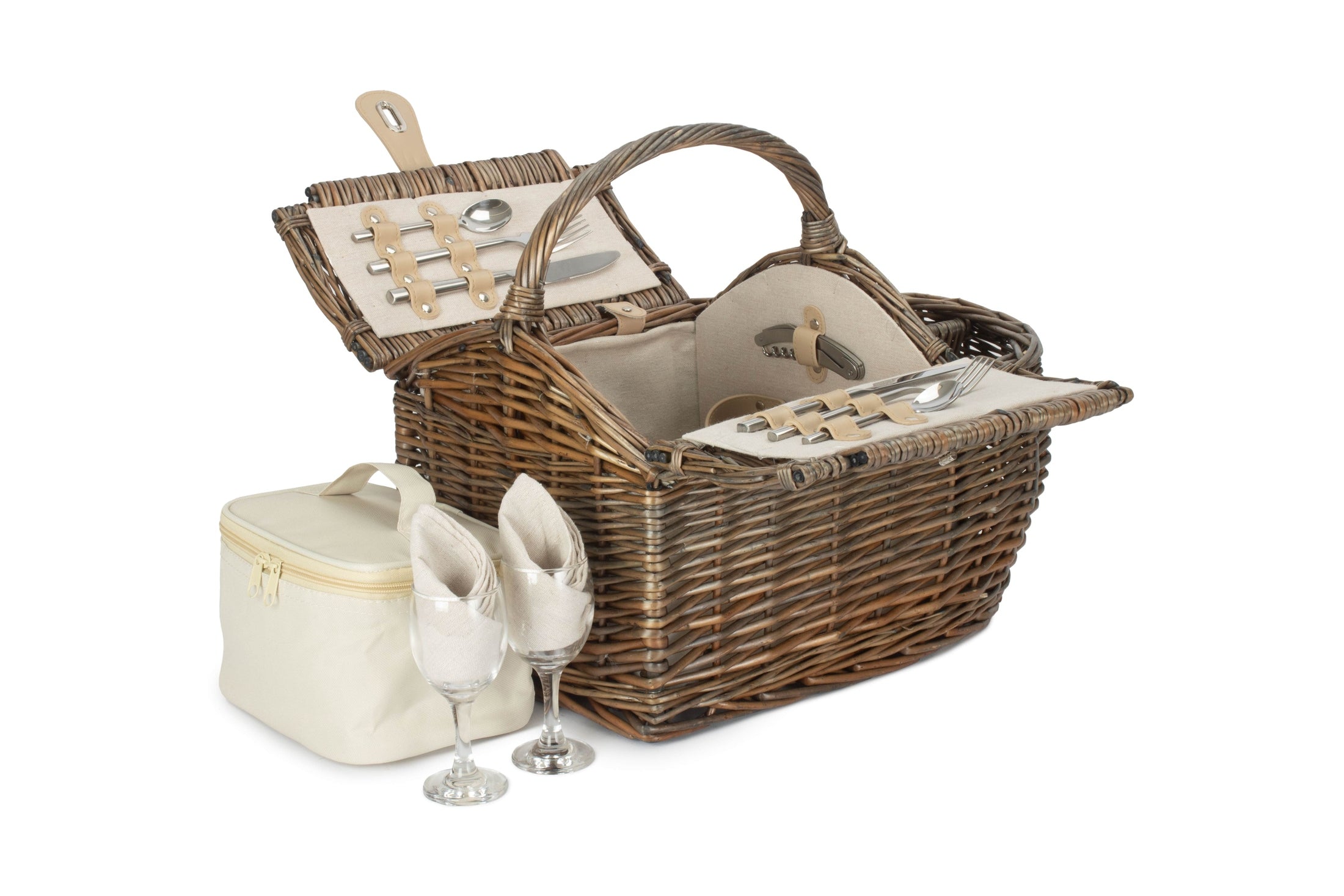 2 Person Boat Hamper & Wovenhill