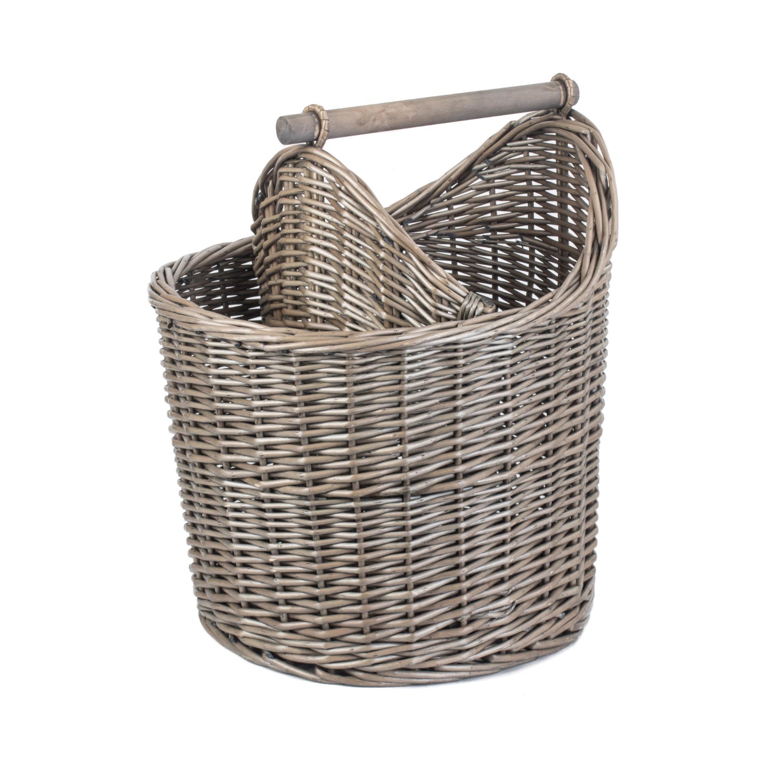 Bathroom Loo Roll Holder Basket & Wovenhill